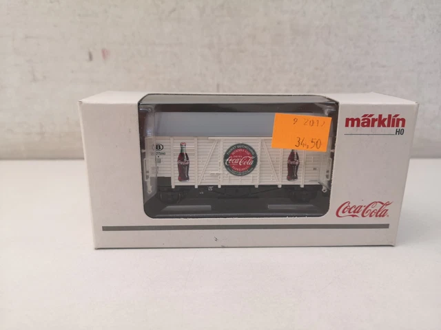 MARKLIN 48833 VAGONE Carro Merci Coca Cola Drink Type Ghs boxcar H0-ZR ...