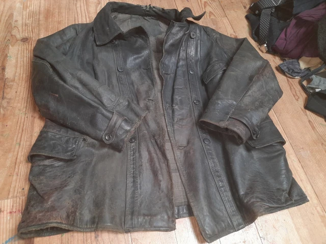 RARE CANADIENNE CUIR Ancienne Conchon Quinette EUR 60,00 - PicClick FR