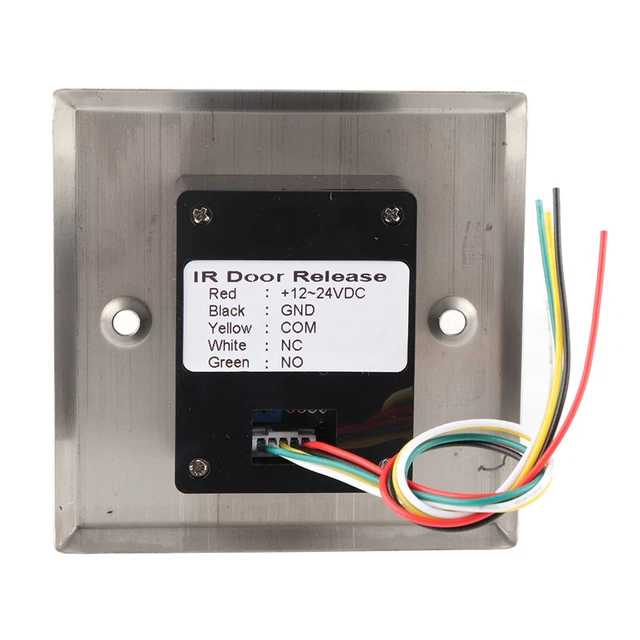INFRARED SENSOR SWITCH Contactless No Touch Door Exit Button With ... INFRARED SENSOR SWITCH Contactless No Touch Door Exit Button With ...