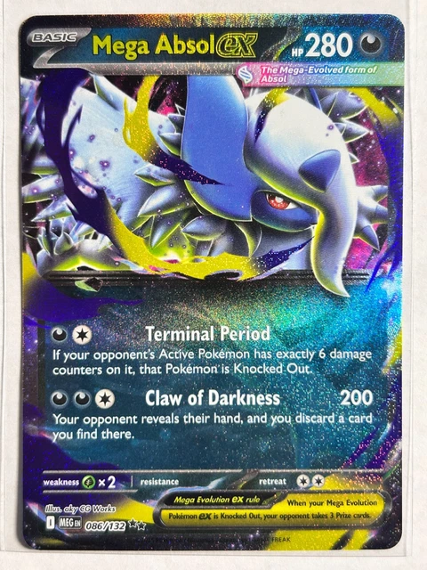 2025 POKEMON SCARLET & Violet Mega Evolution Yveltal 88/132 Holo £1.83 ...