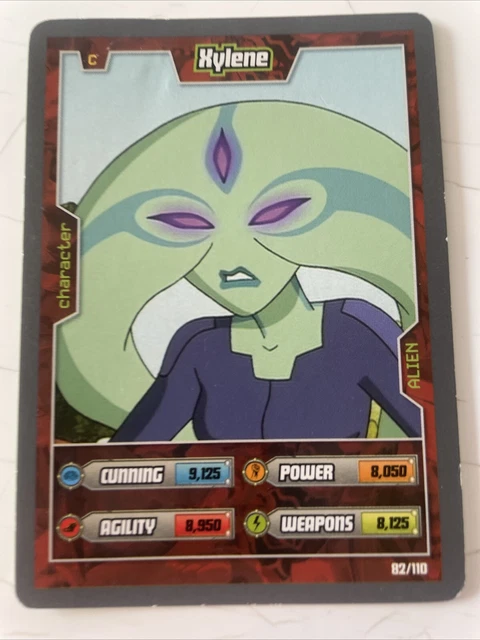 BEN 10 ALIEN Adventures Collectable Card Xylene 82/110 Trading Card £4. ...