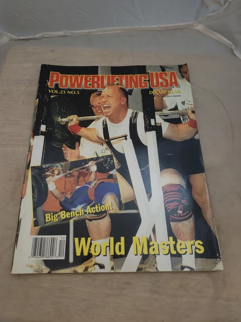 POWERLIFTING USA MAGAZINE December 1999 Vol 23 Issue 5 World Masters £ ...