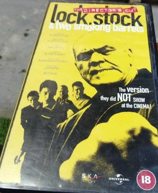 RARE VHS TAPE 'Lock Stock And Two Smoking Barrels' Directors Cut £2.80 ...