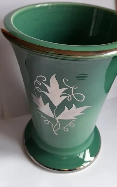 WEDGWOOD ART DECO Era Alfred Powell Silver Lustre Vase - 1930's £39.99 ...