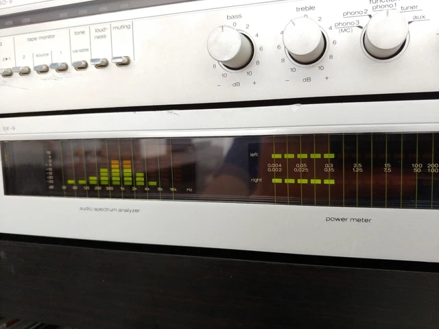 **RARE** OPTONICA 9100 Preamp & Power Amp +OPTONICA 7100 Turntable 100V ...