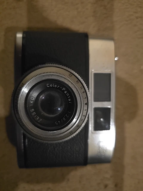 ZEISS IKON CONTINA 35mm Camera w/ 45mm F2.8 Color-Pantar Lens £20.00 ...