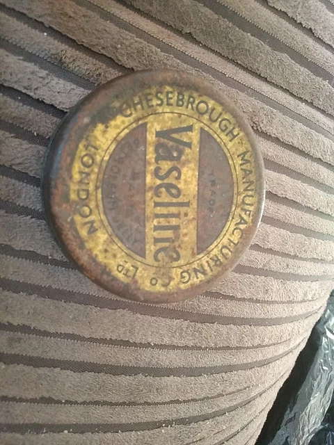 VINTAGE VASELINE CHESEBROUGH Manufacturing Co Ltd London Tin £1.04 ...