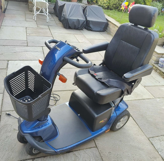 PRIDE COLT TWIN Mobility Scooter In Metallic Blue £375.00 - PicClick UK