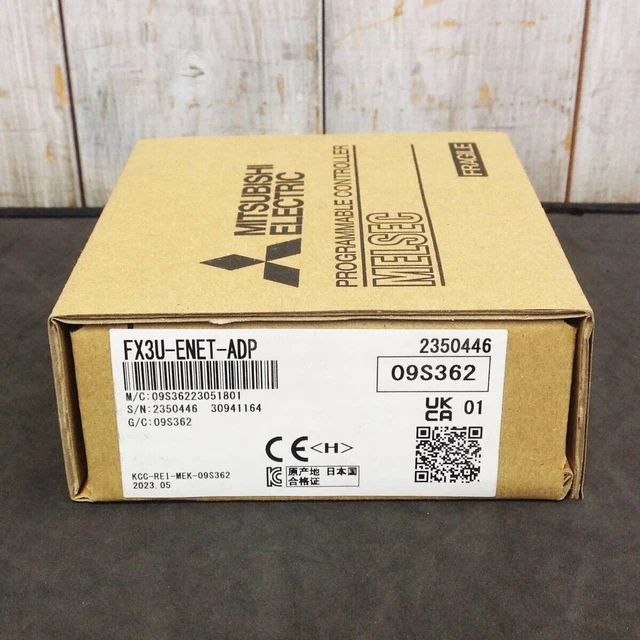 MITSUBISHI FX3U-ENET-ADP ETHERNET Interface Block PLC Module NEW $175. ...