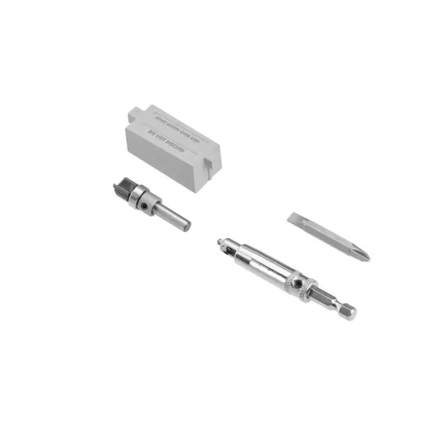 INSTALLATION TEMPLATE DOOR Hinge Router Template Guide Stop Bit ...