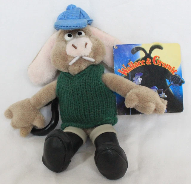 WALLACE AND GROMIT Curse Of The Were Rabbit Hutch Rabbit Clip On ...