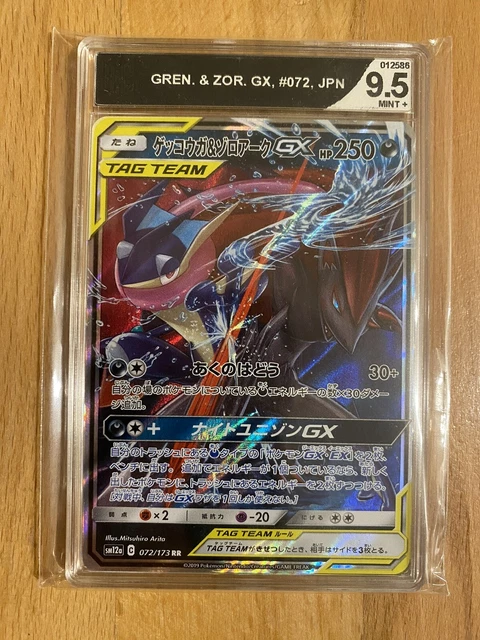 GRENINJA & ZOROARK 072/173 Tag Team GX All Stars Pokemon Japanese CGS 9,5 No PSA EUR 24,00 ...