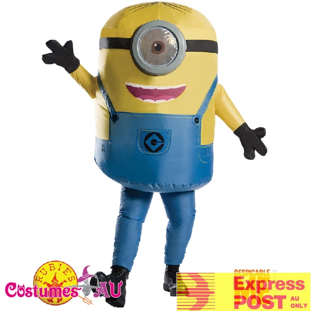 ADULTS INFLATABLE MINION Stuart Despicable Me Costume Minions Halloween ...