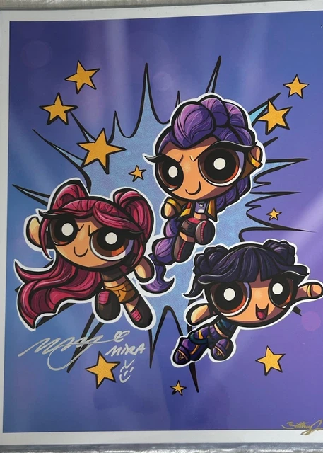 KPOP DEMON HUNTERS Fan Art By Brittney Jackson, Signed By May Hong (COA ...