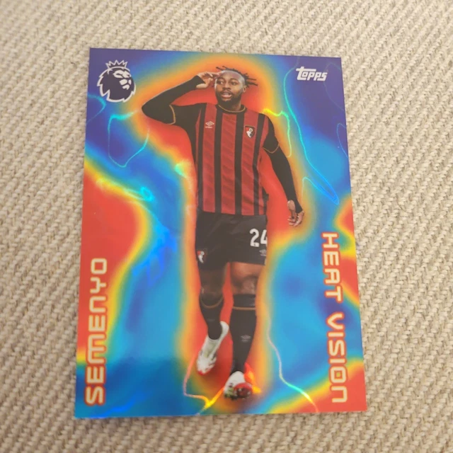 TOPPS PREMIER LEAGUE 2025-2026 Antoine Semenyo Heat Vision AFC ...