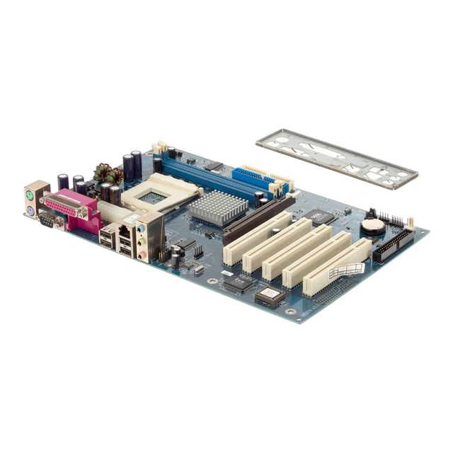 MAINBOARD SHUTTLE AK32V V3.1 Socket 462 (A) Ddr Agp Pci Atx £46.74 ...