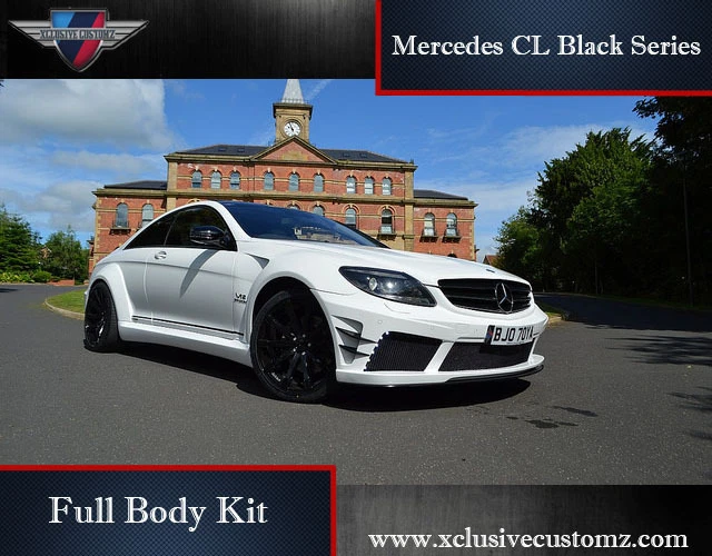 MERCEDES CL BLACK Series Full Body Kit for Mercedes CL Coupe EUR 3.795 ...