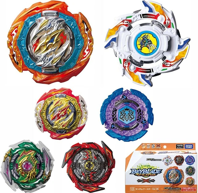 B-181 BEYBLADE BURST Random booster Vol.25 6 Types Complete set TAKARA ...