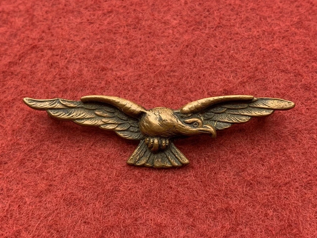 WW2 ORIGINAL ROYAL AUSTRALIAN AIR FORCE (RAAF) Eagle Badge Marked ...