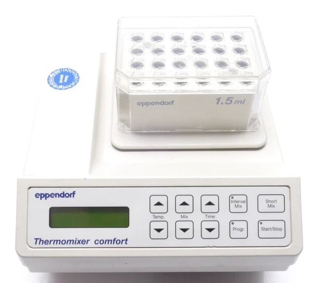 EPPENDORF THERMOMIXER COMFORT 24x1,5 ml Thermoblock Labor Shaker EUR ...