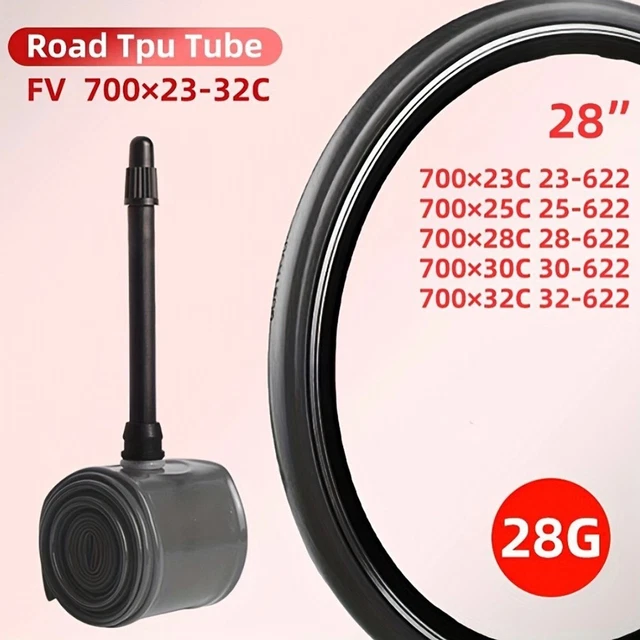 700C TIRE TUBE 28g Inner Tube Functionality And Strength For 700C Road ...