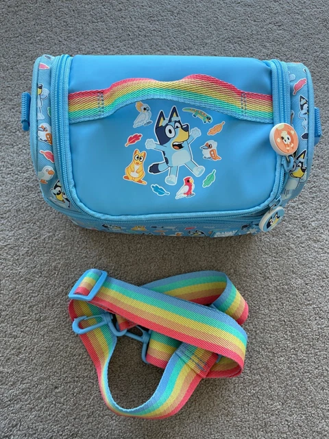 NEW SMIGGLE BLUEY Kid's Insulated Lunch Bag Storage Bag Picnic Bag With ...