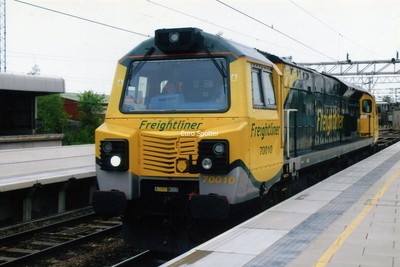 B165 35MM SLIDE Freightliner Class 70 70010 @ Stafford £3.54 - PicClick UK