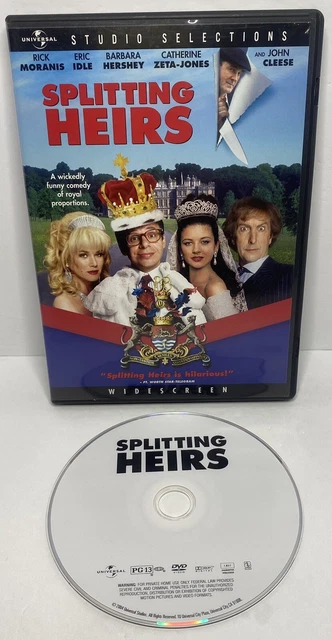 SPLITTING HEIRS (DVD, 1993, Rick Moranis, John Cleese, OOP) Canadian £9 ...