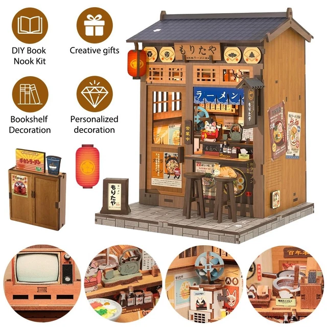 JAPANESE MORITA-YA HOUSE DIY Miniature Wooden Dollhouses Christmas ...