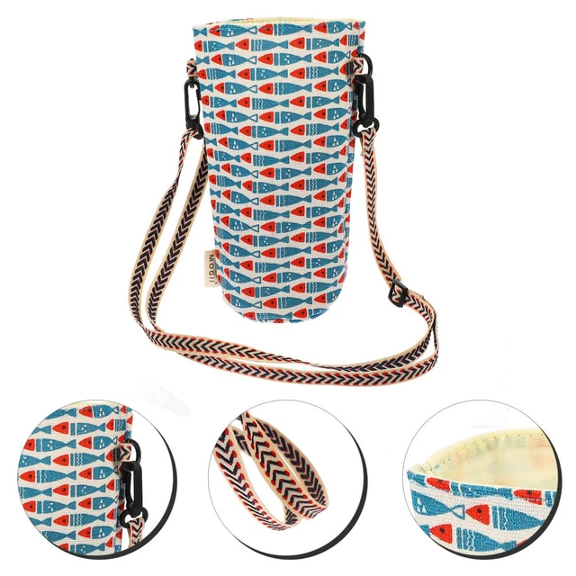 CARRIER BAG FOR Water Bottle Waterbottle Drink with Strap Reusable ...