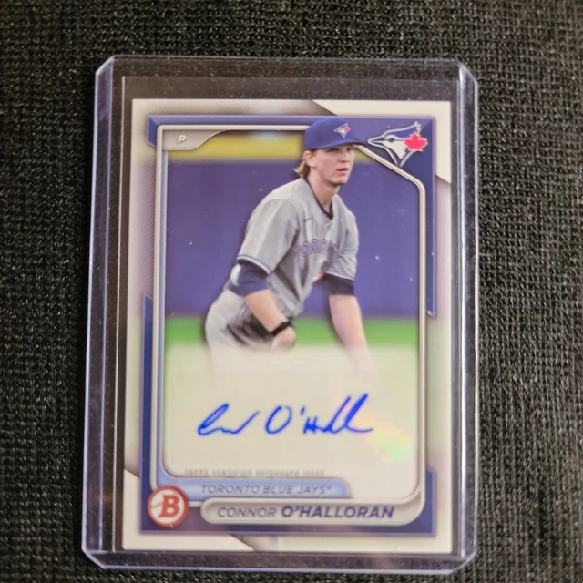 CARTE AUTOMATIQUE PAPIER Bowman Connor O'Halloran Bowman 2024 PPRA-CO ...