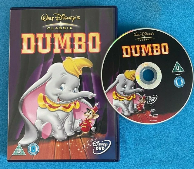 DISNEY DVD FILM - Dumbo. FREE P+P. BUY 4 ITEMS GET 20% OFF £2.49 - PicClick UK