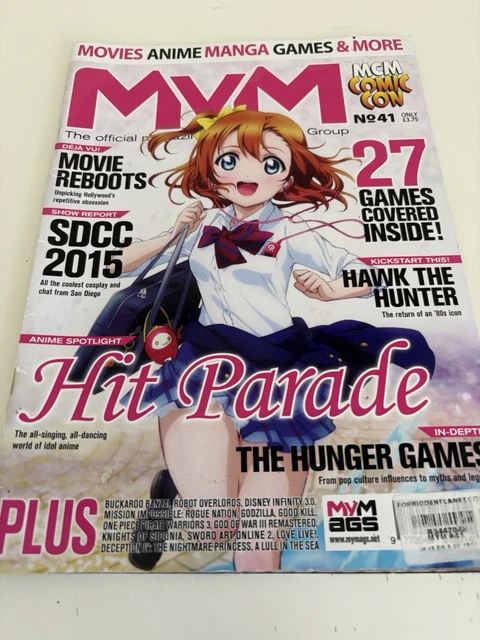 MYM MOVIES ANIME Manga Games Magazine Issue 41 £8.99 - PicClick UK