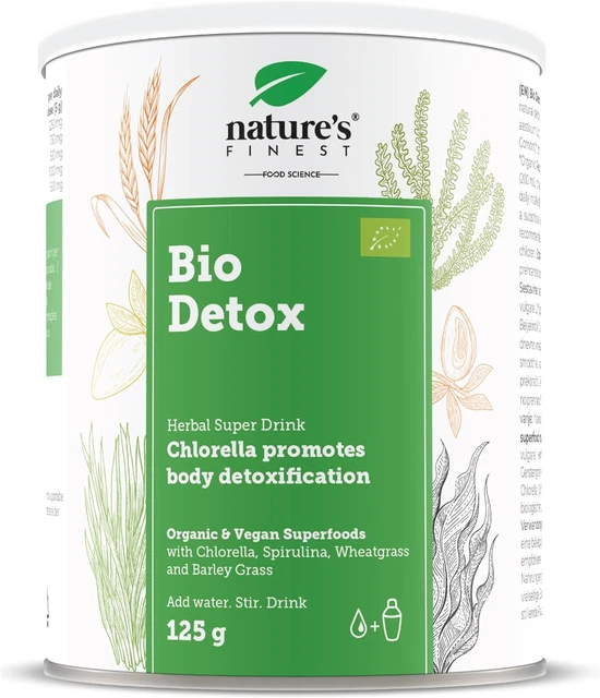NATURE'S FINEST BY Nutrisslim BIO Detox Superfood Mix: Green Powder ...