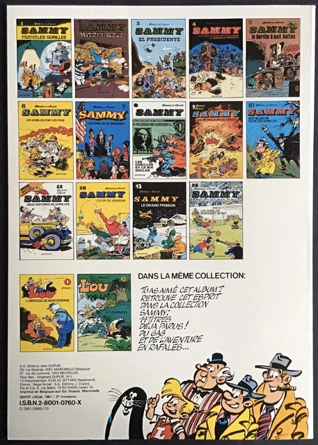LOU TOME 3 Lou et les Révolutionnaires EO 1981 Proche du neuf EUR 12,00 ...