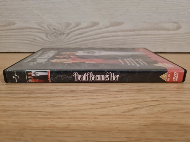 DEATH BECOMES HER (DVD, 1999) Bruce Willis Meryl Streep Goldie Hawn ...