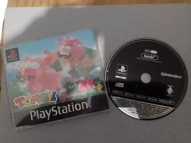 TOMBI FOR SONY PlayStation 1 - Very Rare PS1 Promo (full game) Version £312.72 - PicClick UK