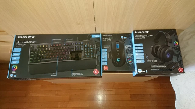 LIDL SILVERCREST GAMING Mouse + Keyboard + Headphones £79.95 - PicClick UK