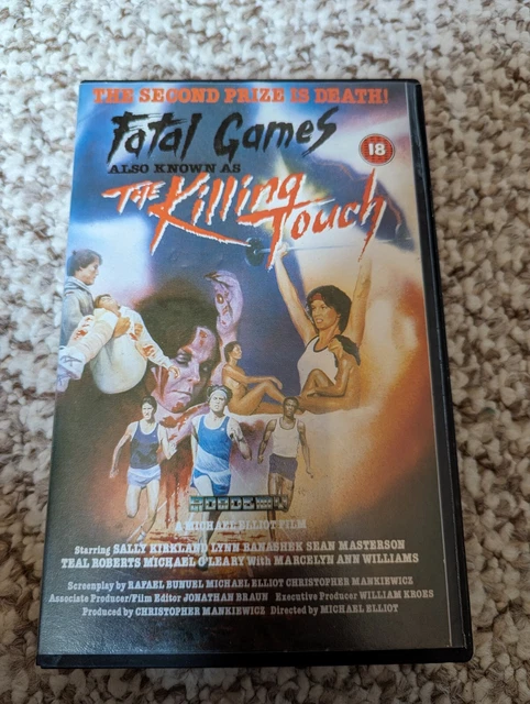 FATAL GAMES AKA The Killing Touch Big Box Ex Rental VHS Horror Slasher ...