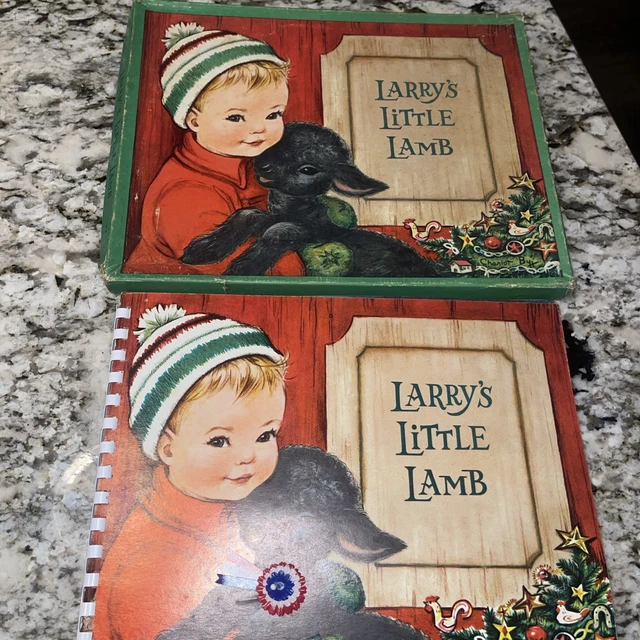 VINTAGE POP UP Book Larry’s Little Lamb 1950s Charlot Vardon with Box ...