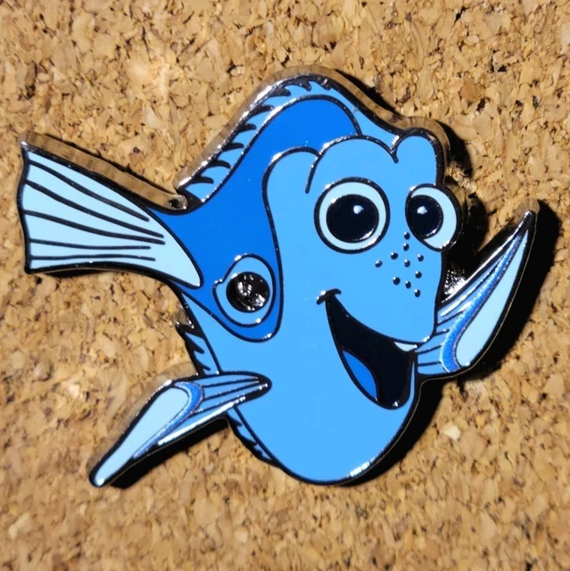 DISNEY PIXAR 2025 WDW Hidden Mickey Disney Dory Blue Color Pin Finding ...