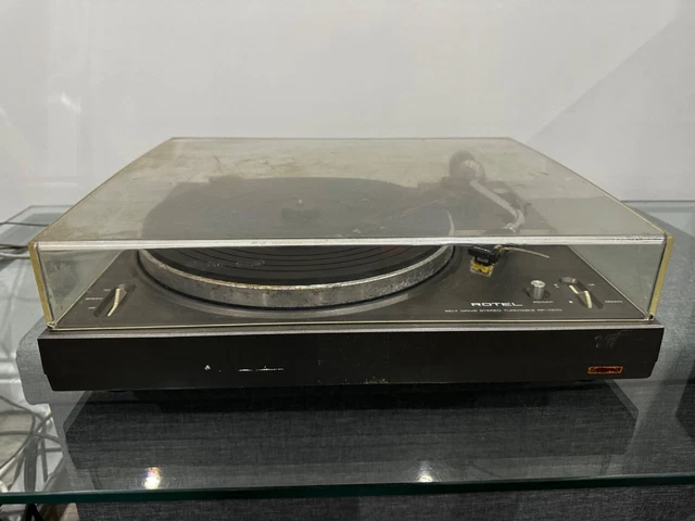 ROTEL RP-1300 VINTAGE Stereo Semi Automatic Turntable - 1980’s £44.99 ...