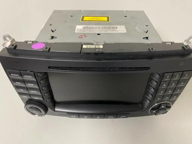 MERCEDES CLK W209 Command Navigation System BE6099 DVD NTG2 2098207289 ...