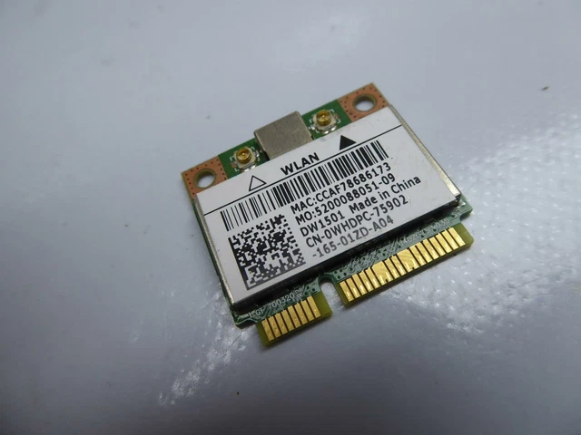 DELL LATITUDE E5520 Wi-Fi Card Wifi Card 0WHDPC #3165 £8.69 - PicClick UK