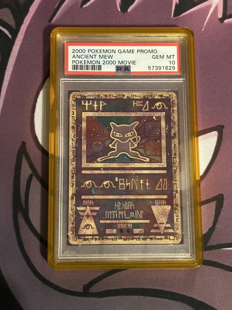 POKEMON ANCIENT MEW PSA 10 GEM MINT Holo 2000 Game Movie Promo Card 🔥 £ ...