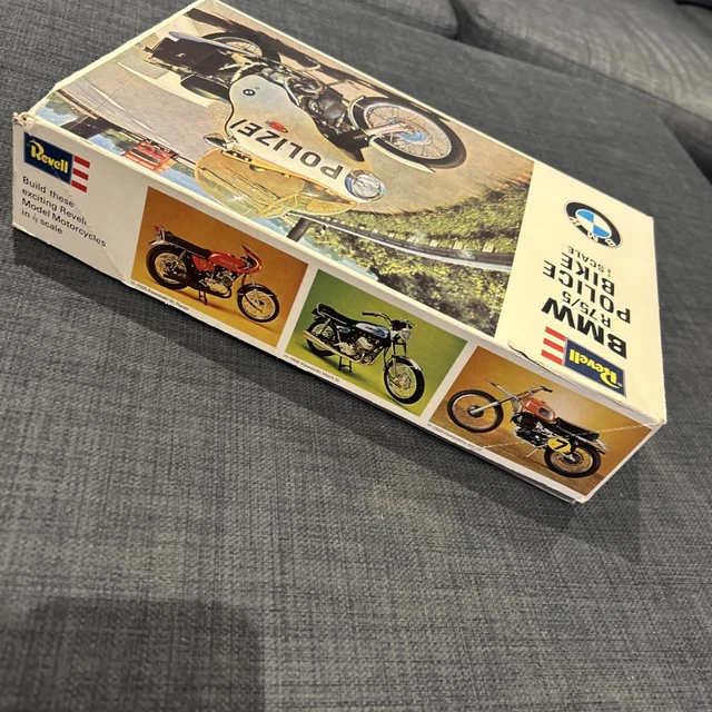 REVELL BMW R75/5 Police Motorbike Model Kit 1:8 Scale £31.89 - PicClick UK