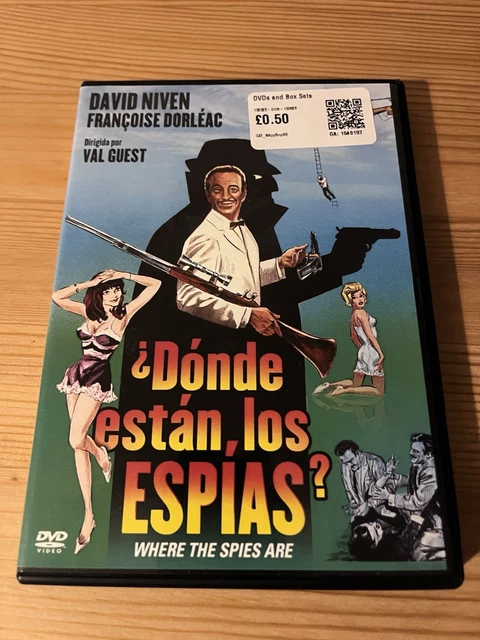 WHERE THE SPIES Are Dvd David Niven £4.91 - PicClick UK