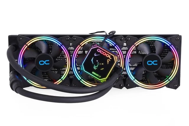 ALPHACOOL EISBAER AURORA LT360 Processor All-in-one liquid cooler Black ...