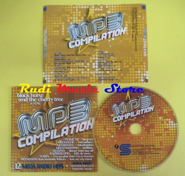 CD MP3 COMPILATION 5 K-TUNE GENTLEMAN FLARES GIGI D'AGOSTINO(*) no lp ...