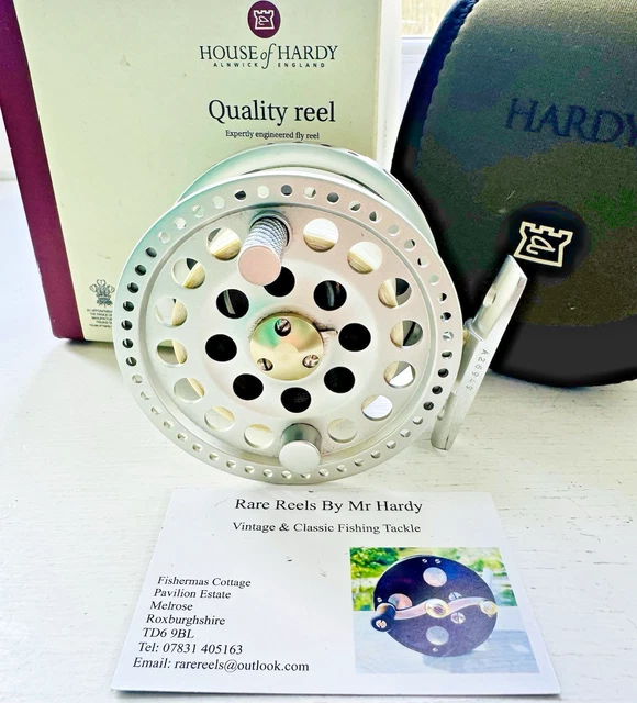 HARDY ANGEL MK1 #6/7 Trout Fly Reel with Backing Line Box & Case. £465. ...